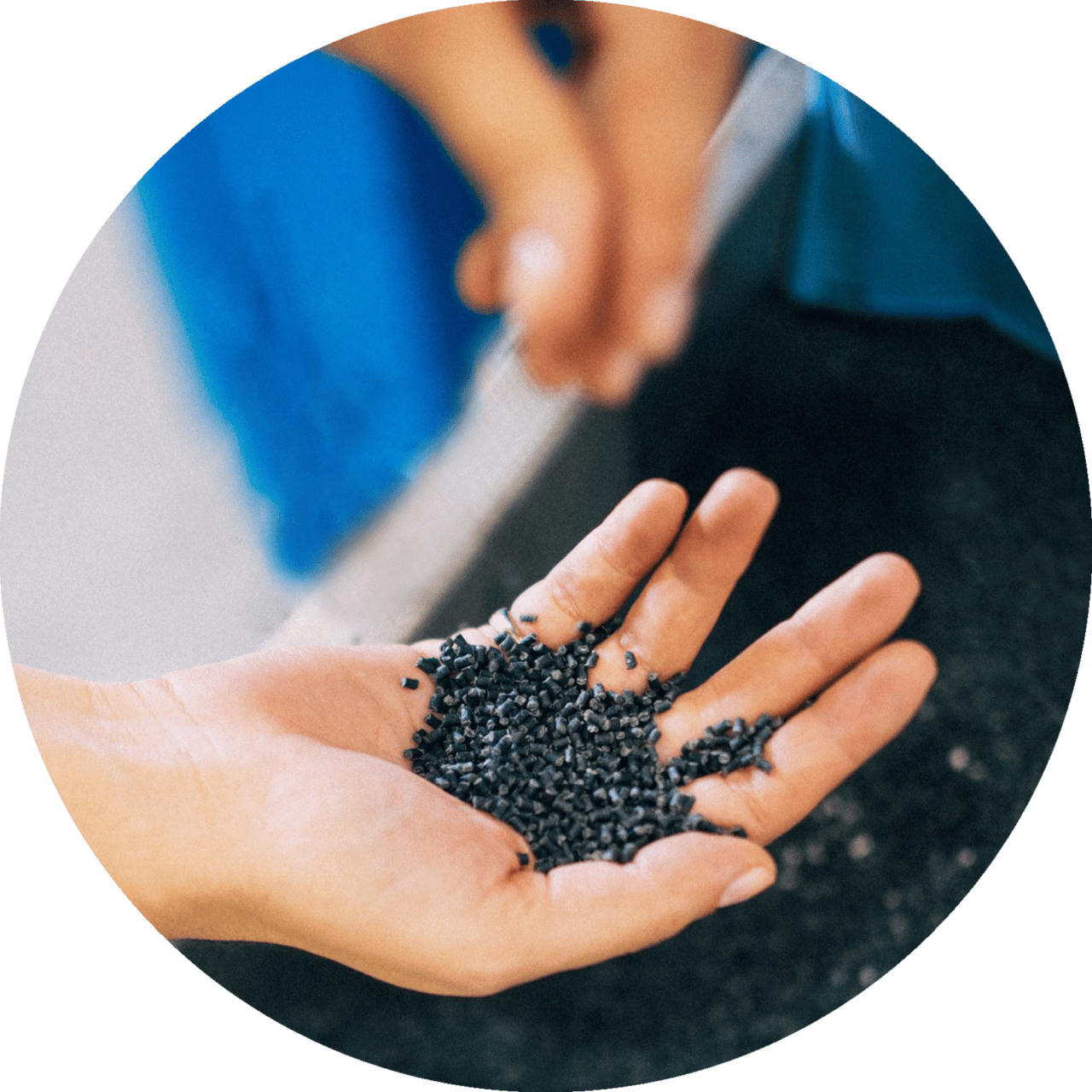 Circular Positive - Crescent Garden