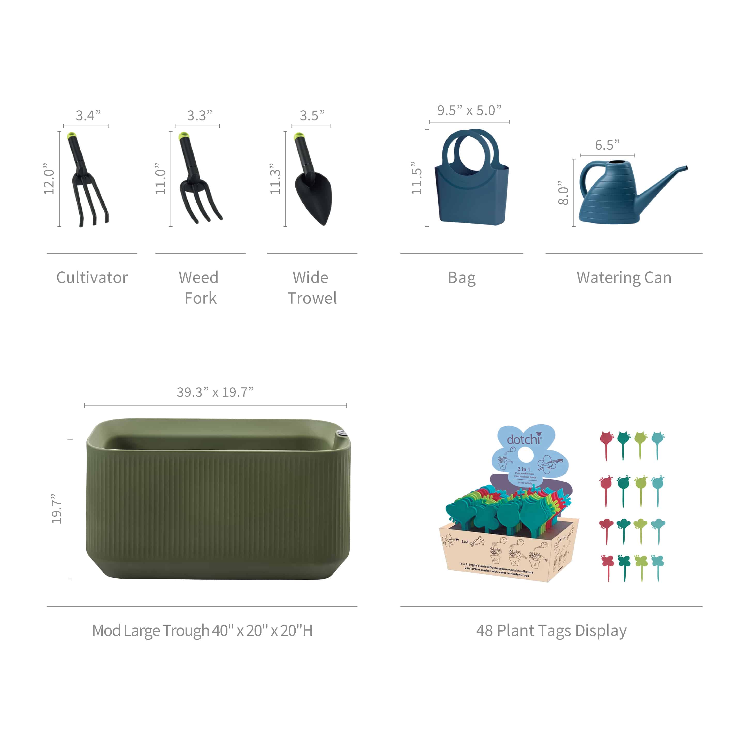 Starter Set for School Garden - Crescent Garden